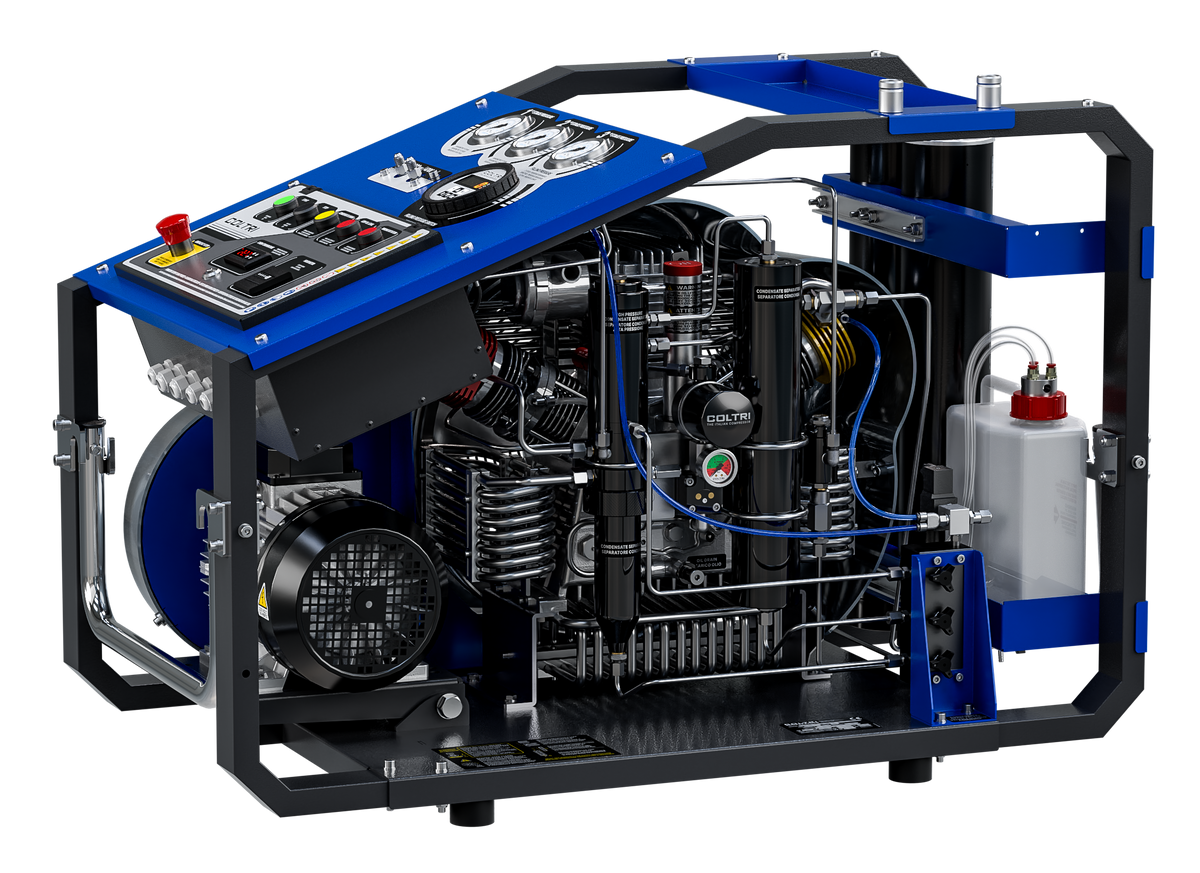 Coltri Ergo TPS Electric Prime Breathing Air Compressor – House of Scuba