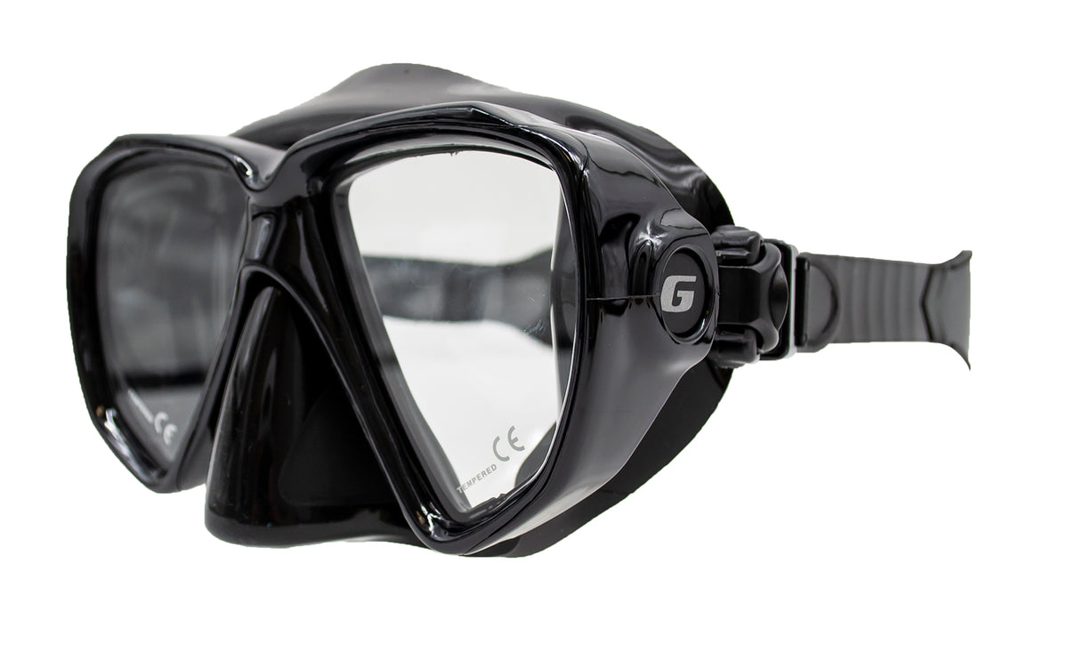 Genesis Glance Purge Two Lens Mask for Snorkeling and SCUBA Diving ...