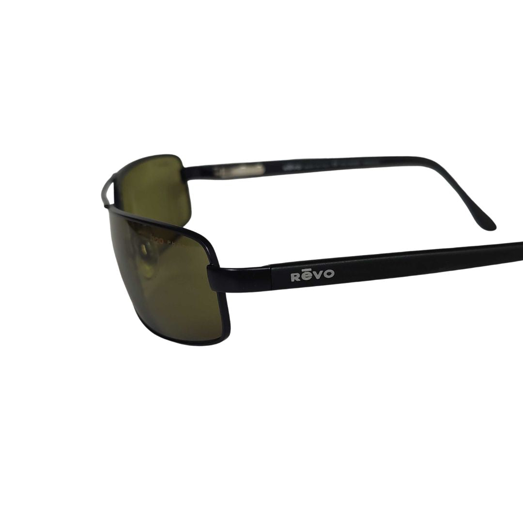 Revo 3029 001/Y3 Satin Black Frames with Olive Green Polarized Lens ...