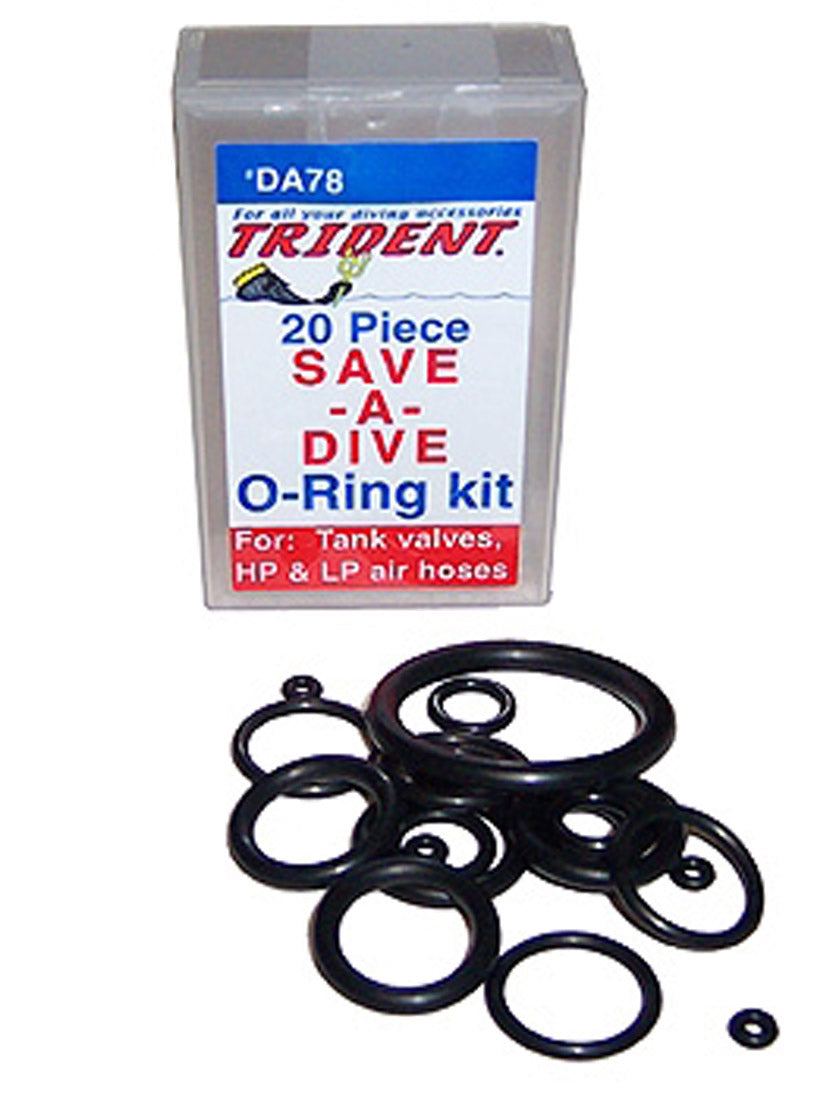 Trident Save A Dive O-Ring Kit for Scuba Diving Tank Valves and Hoses ...