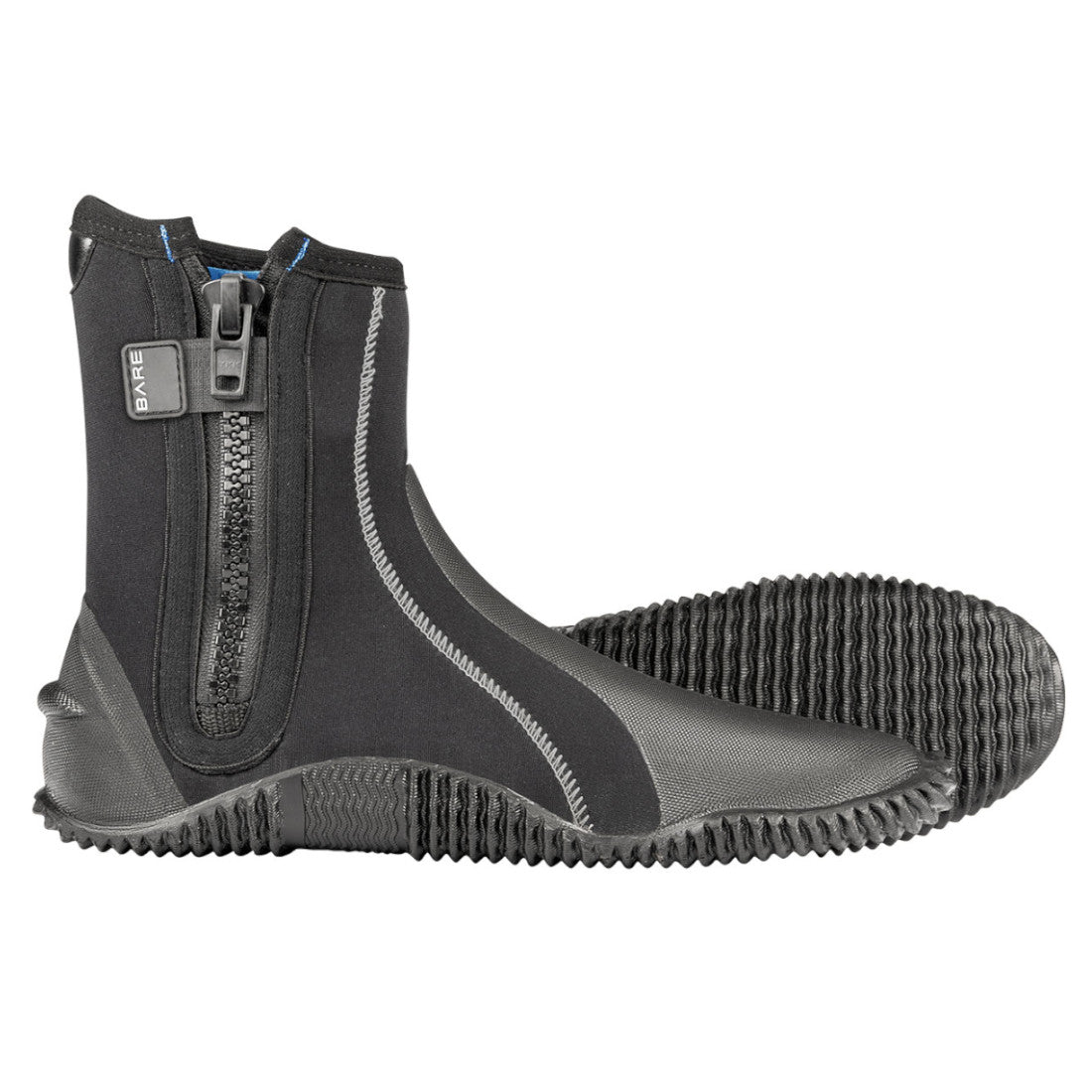 Bare 7mm S-Flex Unisex Scuba Diving Booties With Zipper – House of Scuba