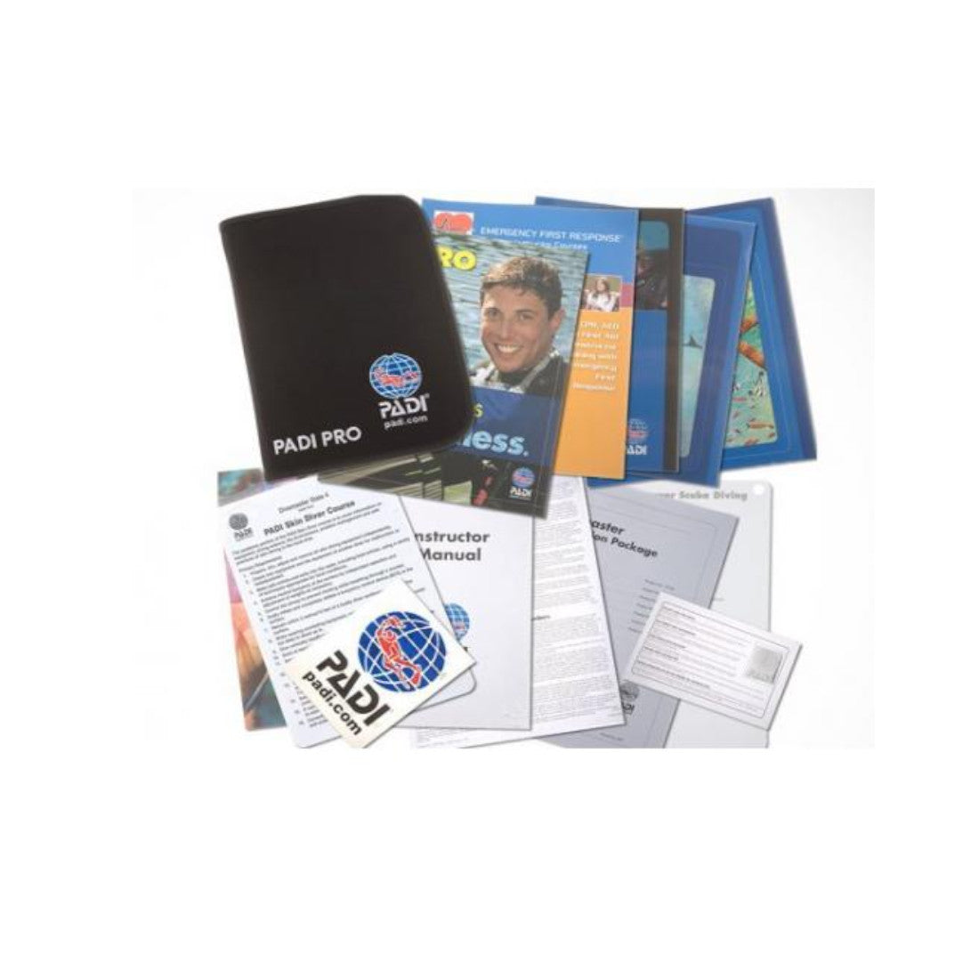 Padi Divemaster Digital Crew-Pak W/ Slates, Pro Bag For Diving Student ...