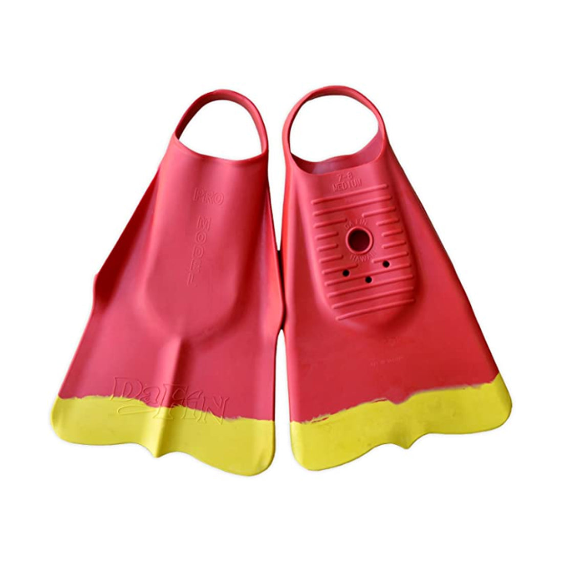 DaFiN Pro Lifeguard Red & Yellow Fins Lifeguards ONLY – House of Scuba