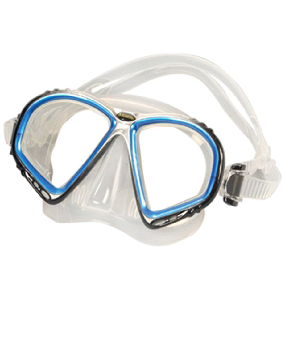 Armor Crystal Clear 2-Lens Mask – House of Scuba