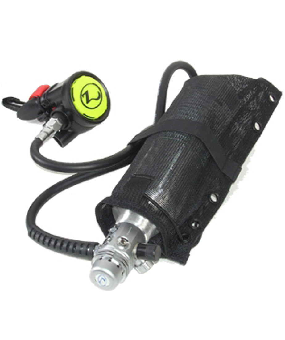 Zeagle 6 cu ft QD Pony Bottle System with Razor Regulator and Pouch ...